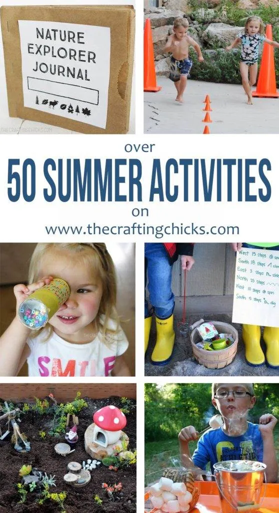 Over 50 Summer Activities - The Crafting Chicks