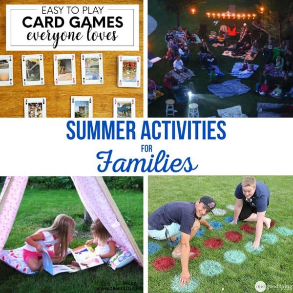 Summer Activities for Families - The Crafting Chicks