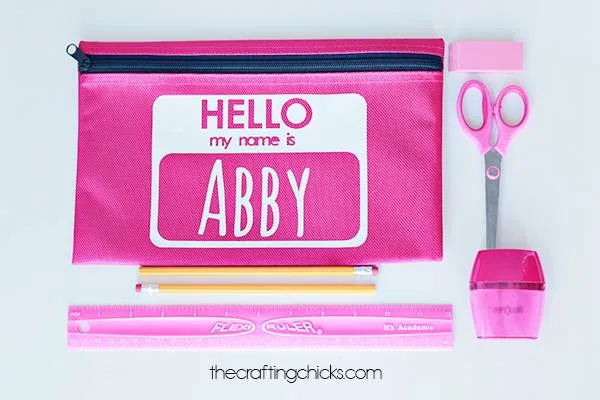 Personalized Pencil Bags for Back to School