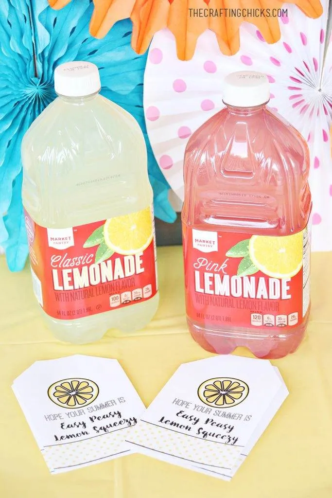 Lemon Gift Tag for Summer - The Crafting Chicks