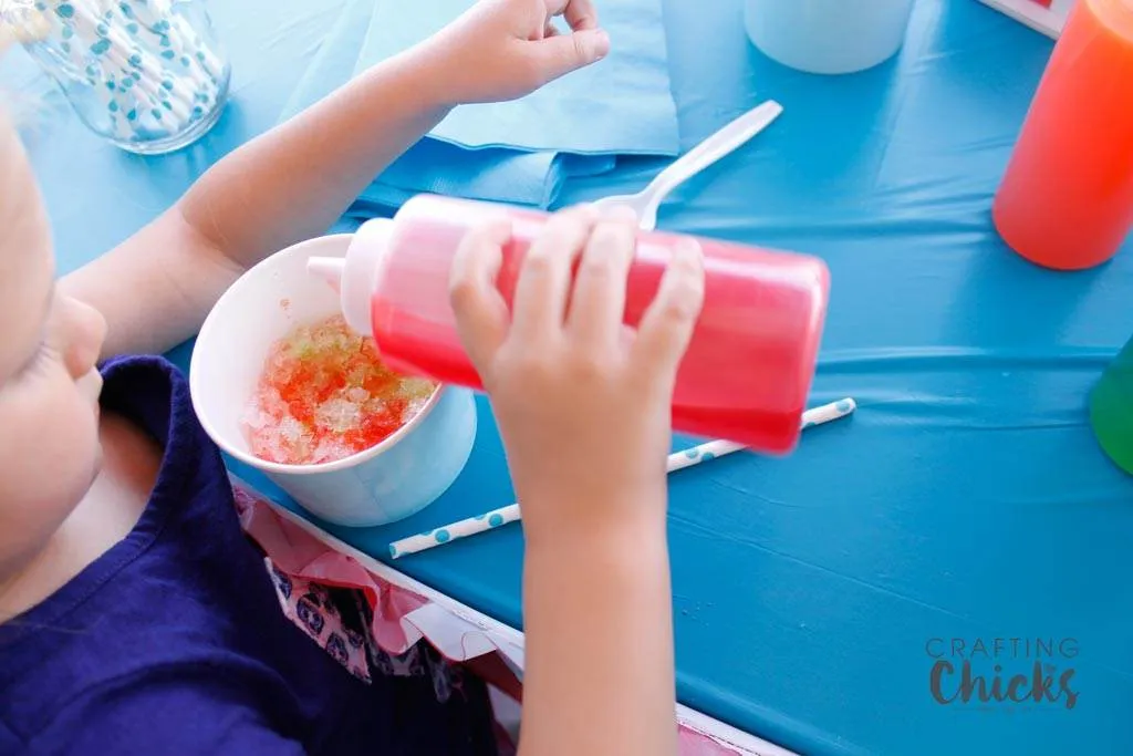 DIY Snow Cone Stand - The Crafting Chicks