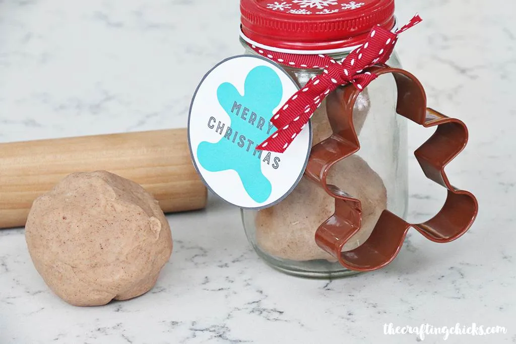Gingerbread Playdough - The Crafting Chicks