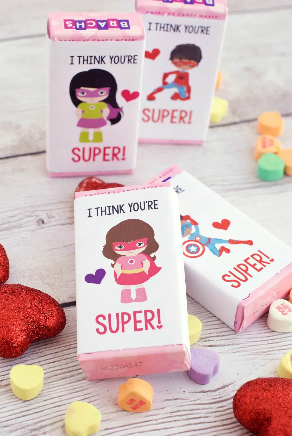 Superhero Valentines - The Crafting Chicks
