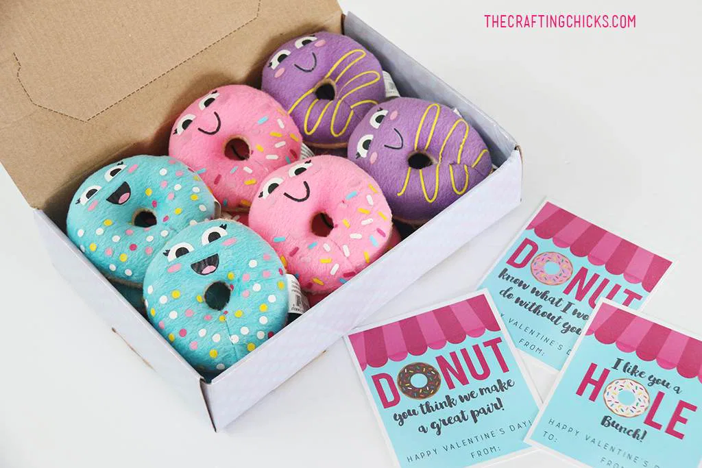 Donut Valentine Printables - The Crafting Chicks