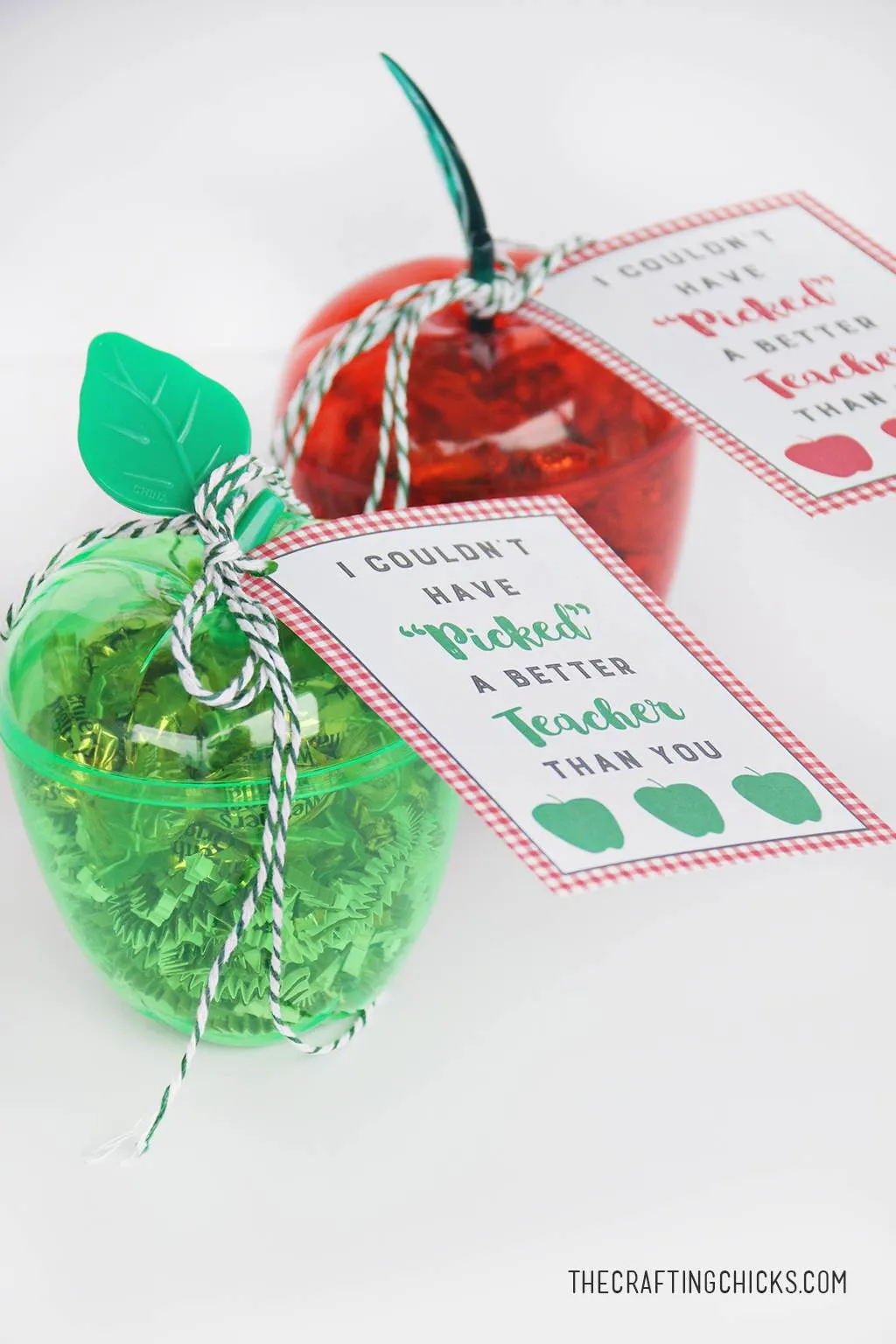 Apple Teacher Gift Tag Printable - The Crafting Chicks