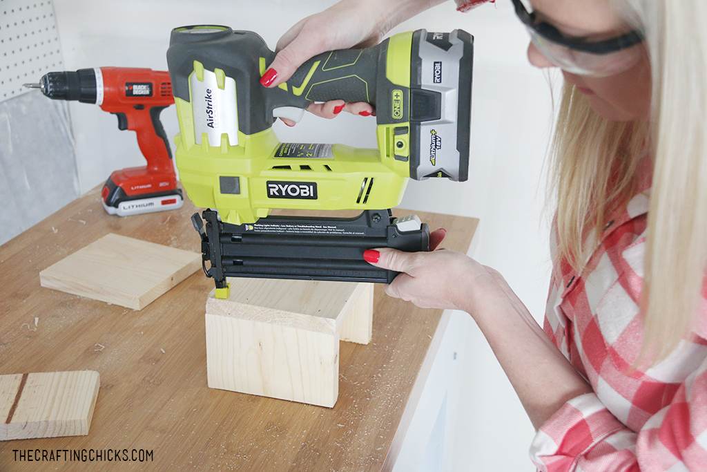 DIY Stocking Hanger Box - The Crafting Chicks