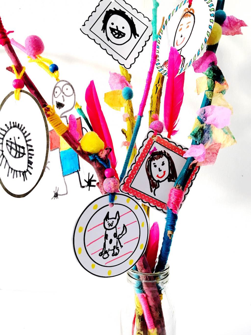 Make Your Own Family Tree - The Crafting Chicks