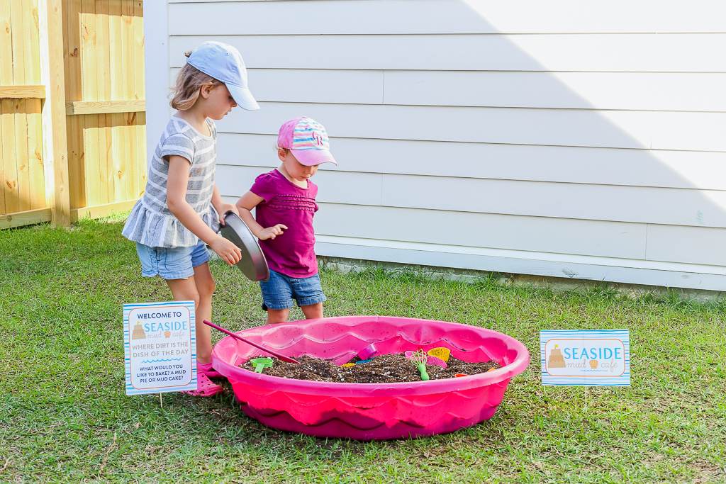 Backyard Mud Cafe: An Easy Outdoor Imaginative Play Idea for Kids - The ...