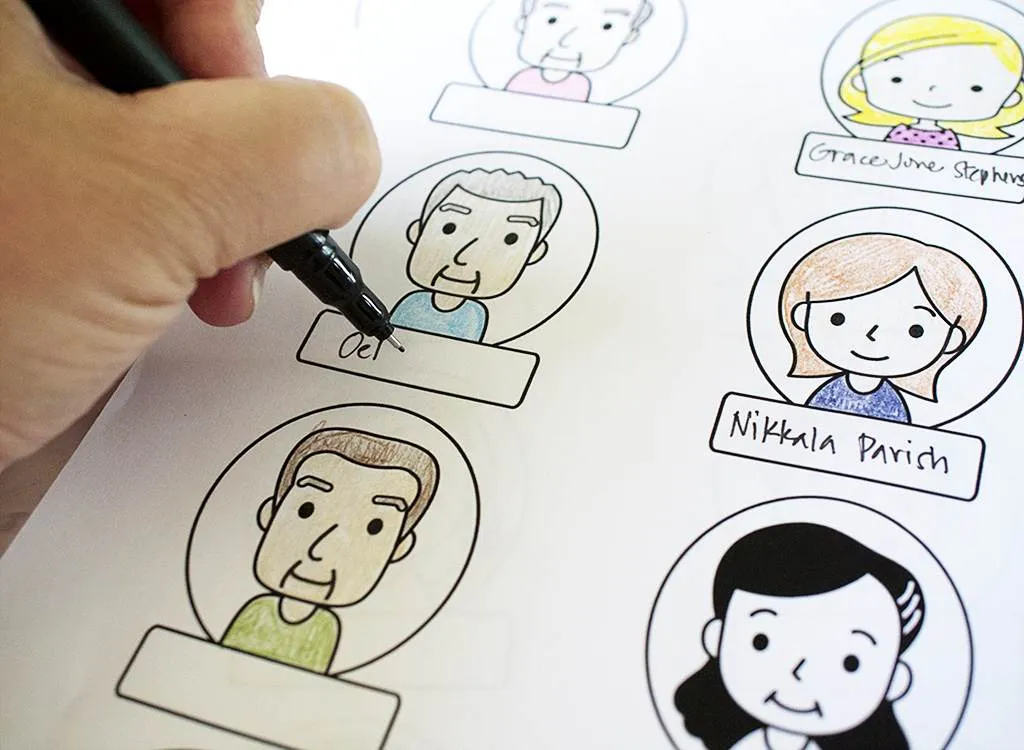 Family Tree Stack - The Crafting Chicks