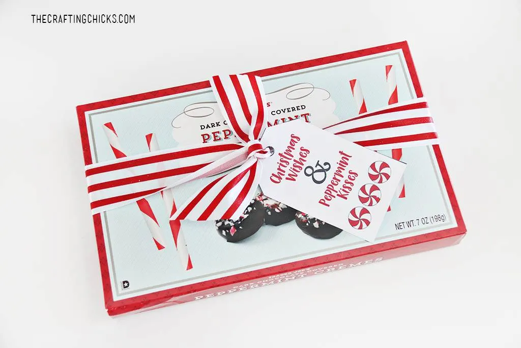 Peppermint Gift Tag Printable - Perfect for Christmas Gifts - The ...