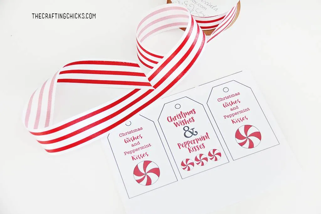 Peppermint Gift Tag Printable - Perfect for Christmas Gifts - The ...