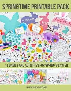 Free Printable Easter Masks - The Crafting Chicks