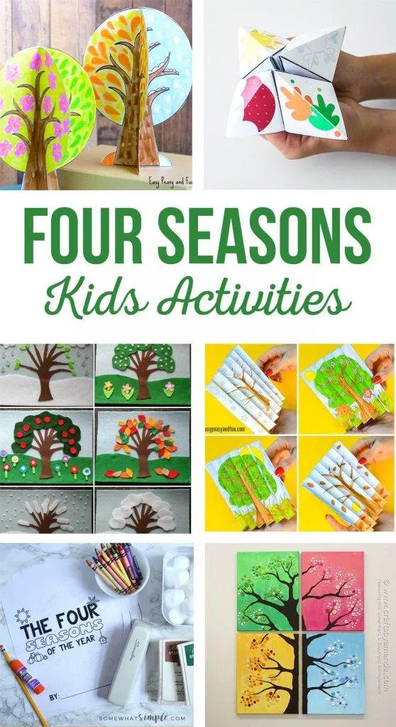 Four Seasons Activities - The Crafting Chicks