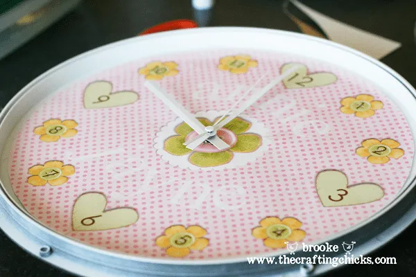 Design Your Own Clock - The Crafting Chicks