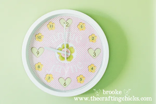 Design Your Own Clock - The Crafting Chicks