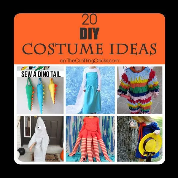 20 DIY Costume Ideas - The Crafting Chicks