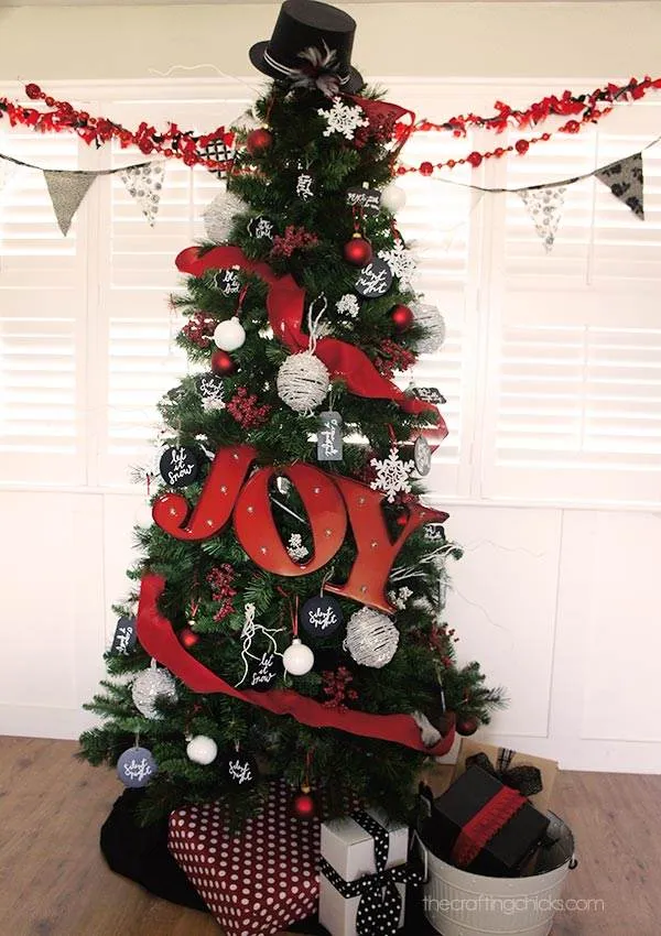 Red, White, and Black Michael's Dream Tree Reveal