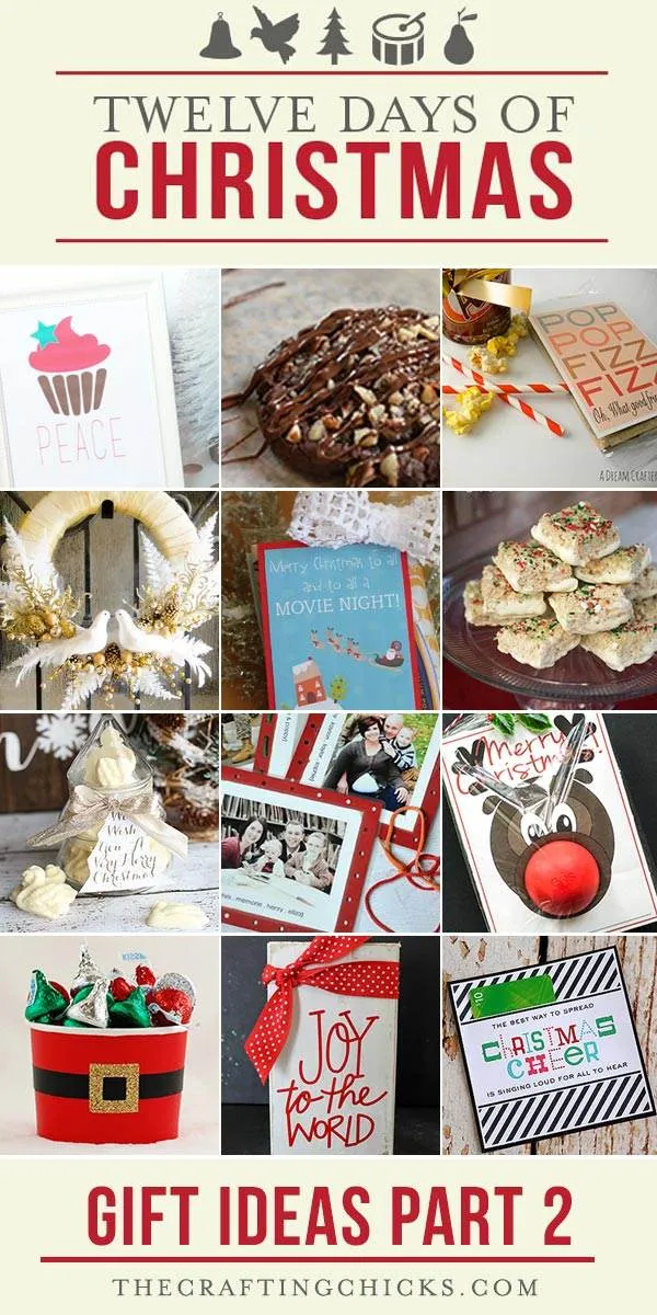 12 Days of Christmas Gift Ideas Part 3 - The Crafting Chicks