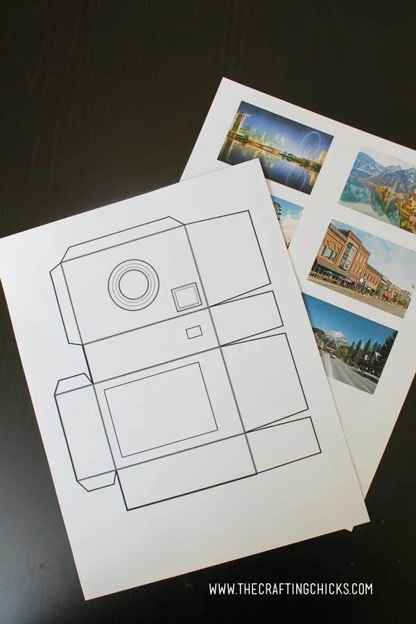 DIY Paper Camera for Kids