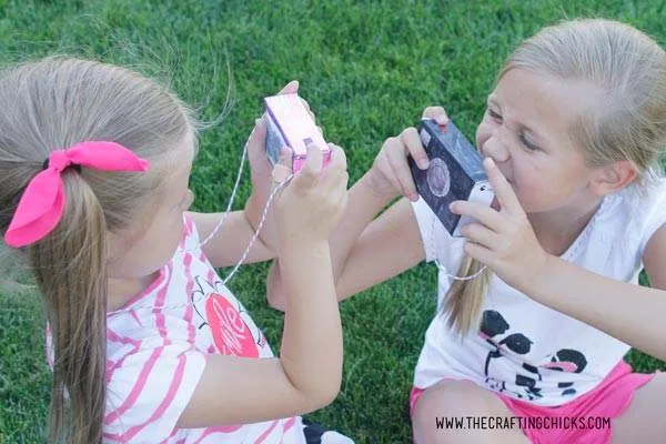 DIY Paper Camera for Kids