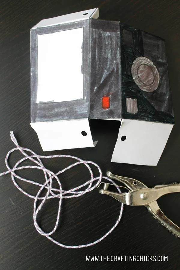 DIY Paper Camera for Kids