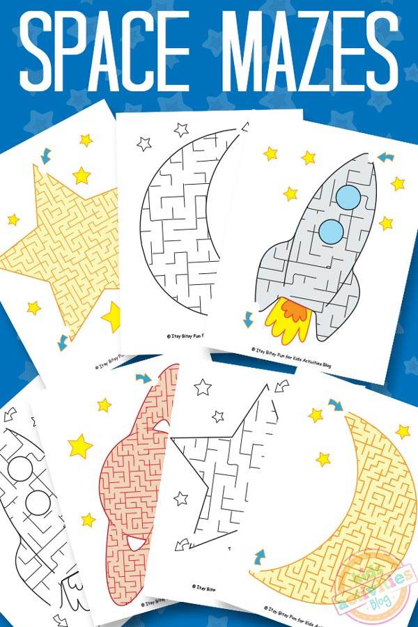 Space Activities and Printables - The Crafting Chicks