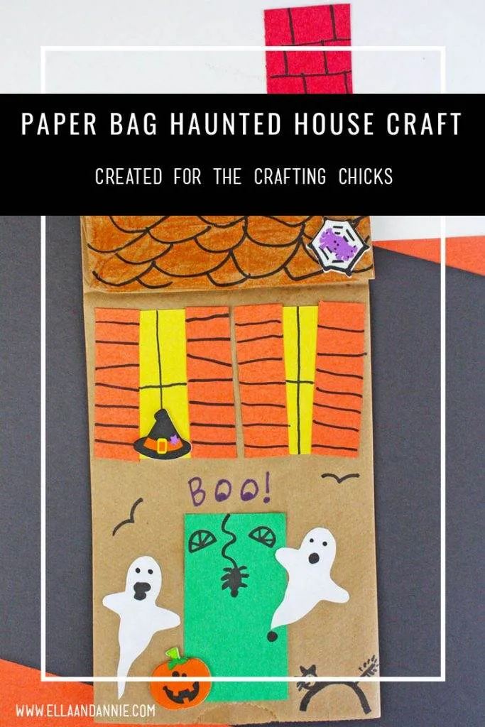 Paper Bag Haunted House Craft - The Crafting Chicks