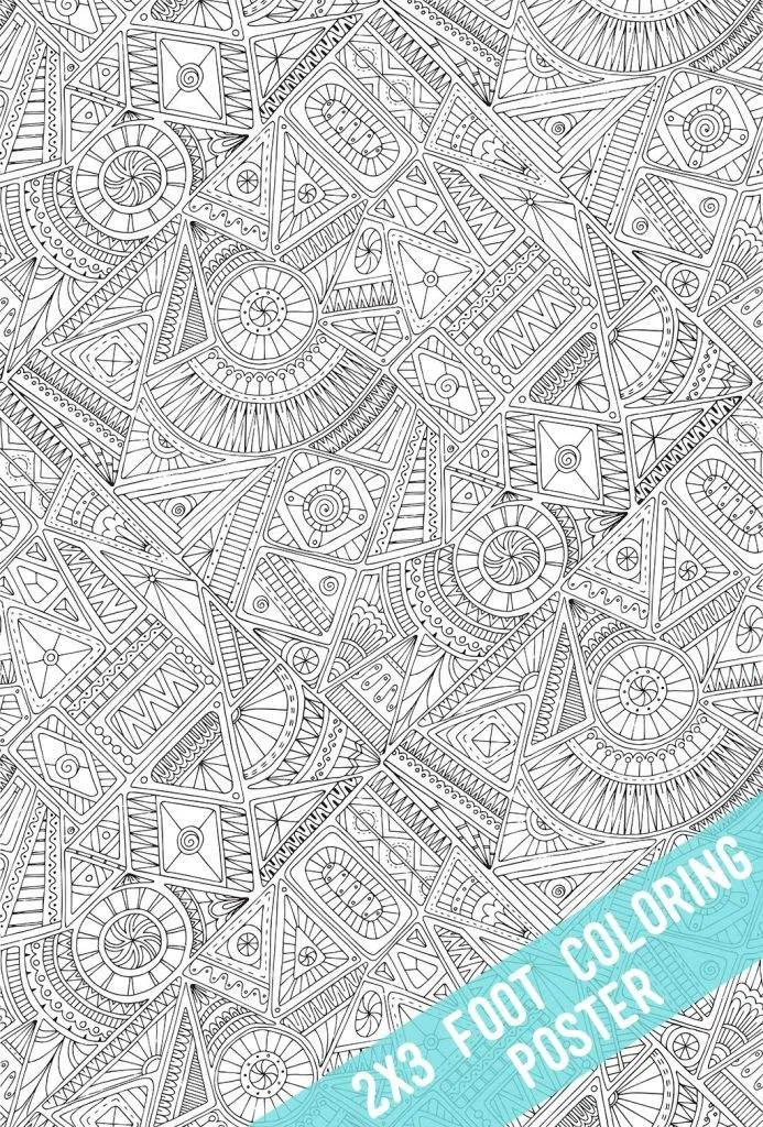 Printable Coloring Tablecloths and Posters - The Crafting Chicks