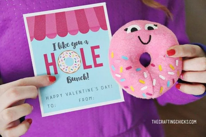 Donut Valentine Printables - The Crafting Chicks Donut Valentine Printables - The Crafting Chicks