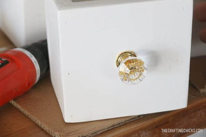 DIY Stocking Hanger Box - The Crafting Chicks