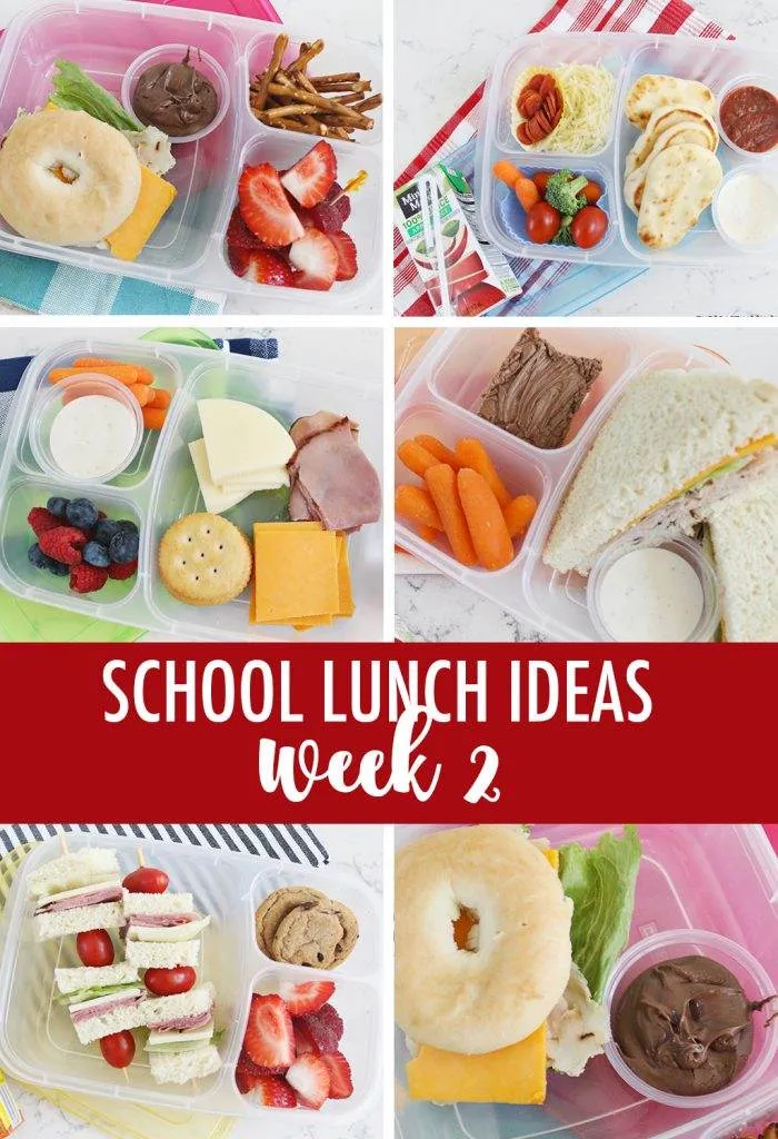 Lunch Ideas for School Week 3 - The Crafting Chicks