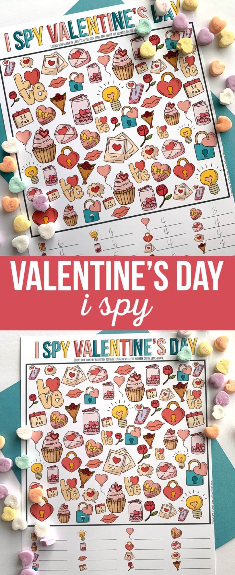 Valentine's Day Code Breaker - The Crafting Chicks