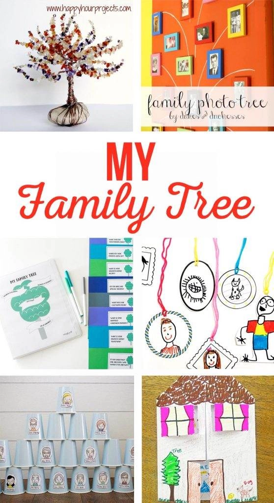 My Family Tree Crafts - The Crafting Chicks