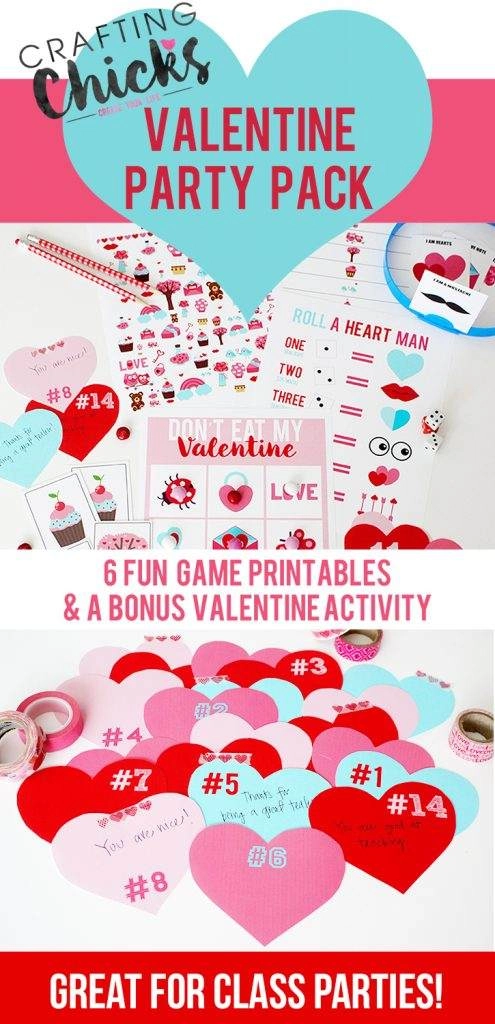 Valentine Cootie Catchers & Free Printable - The Crafting Chicks