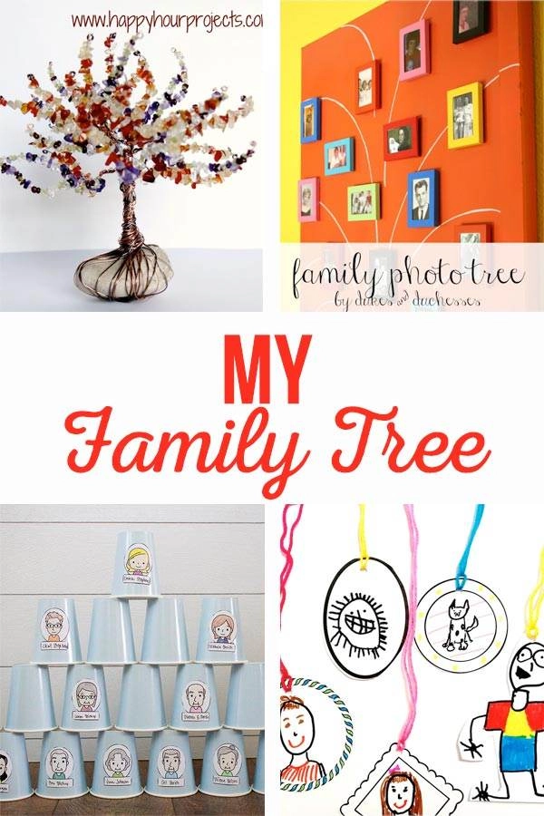 My Family Tree Crafts - The Crafting Chicks
