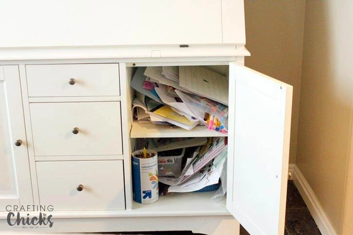 Kids Coloring Storage Organization - The Crafting Chicks